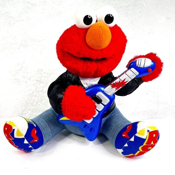 TYCO | Toys | Rock N Roll Elmo Sesame Street Tyco 997 Sings Plays ...